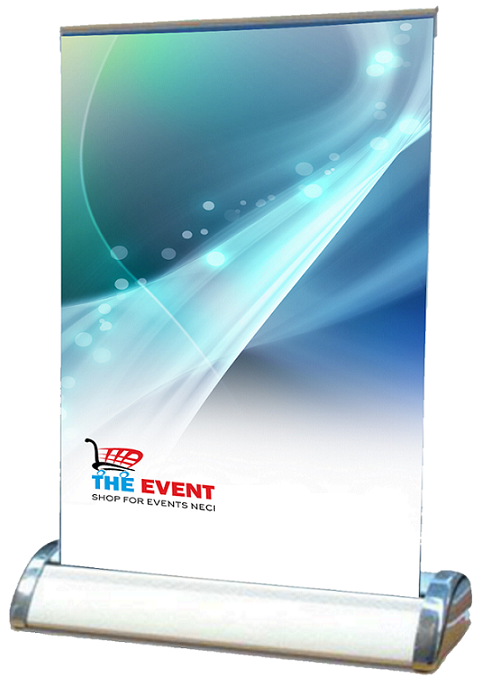Table top Roll up Standee A3 - Without Branding – zenxonline